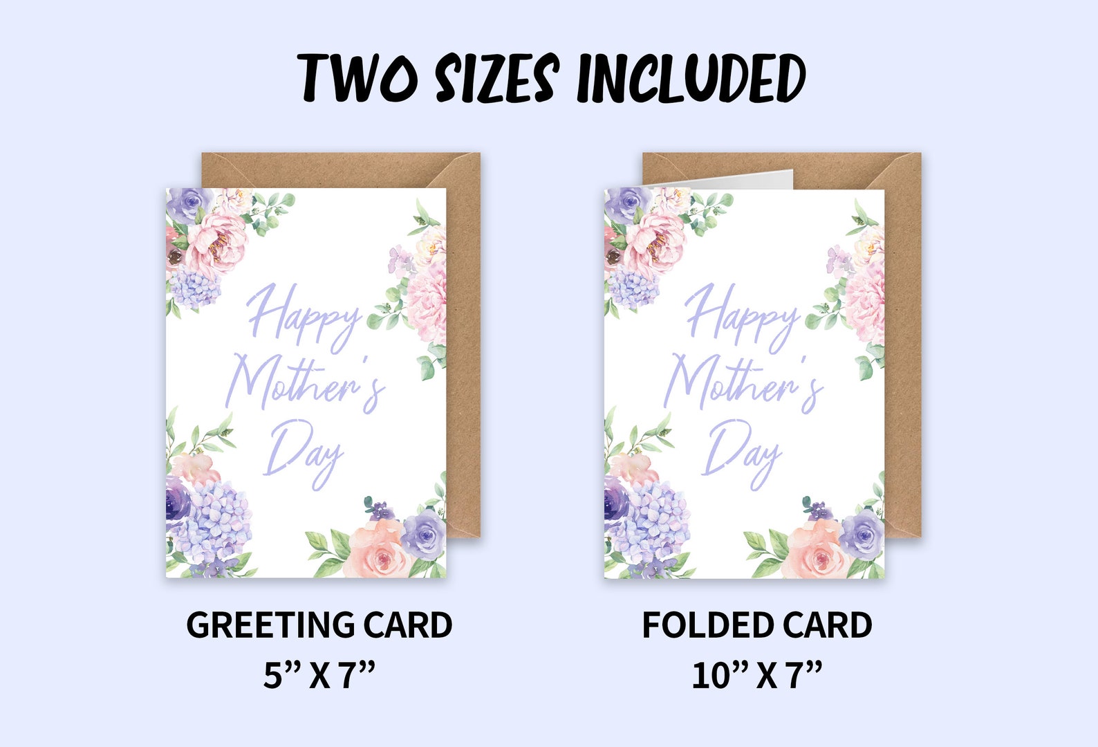 Printable Mothers Day Card Happy Mother's Day Card Mother Greeting Card ...