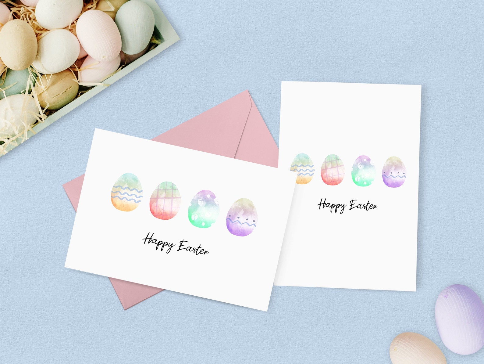 Printable Easter Day Card | Happy Easter Card | Easter Greeting Card ...