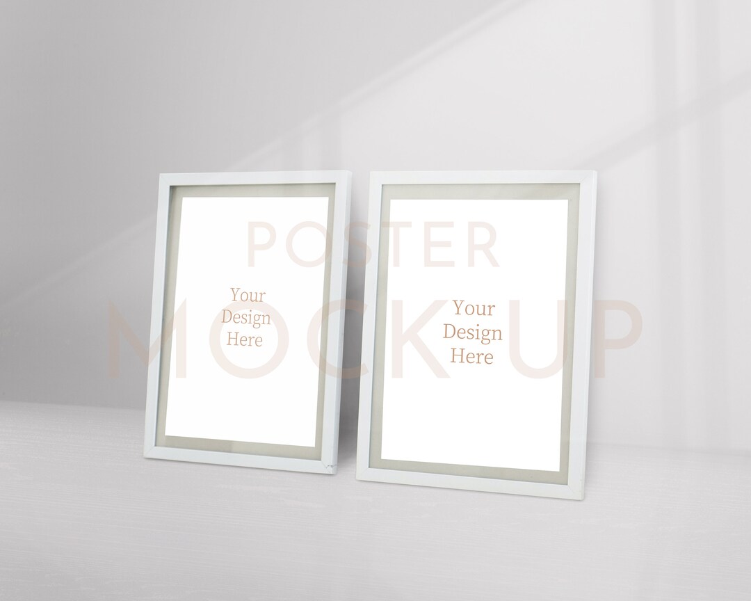 A5 A4 A3 A2 A1 Vertical Frame Mockup | Minimal Poster Mock up | Wall ...