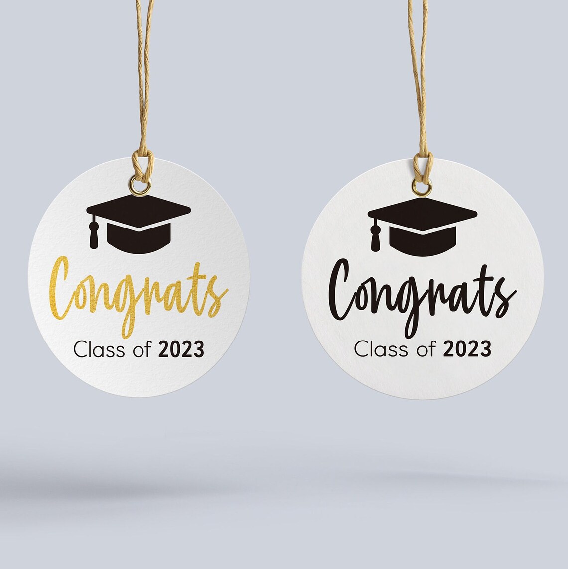 Printable Graduation Gift Tags Congrats Gift Tags - Etsy