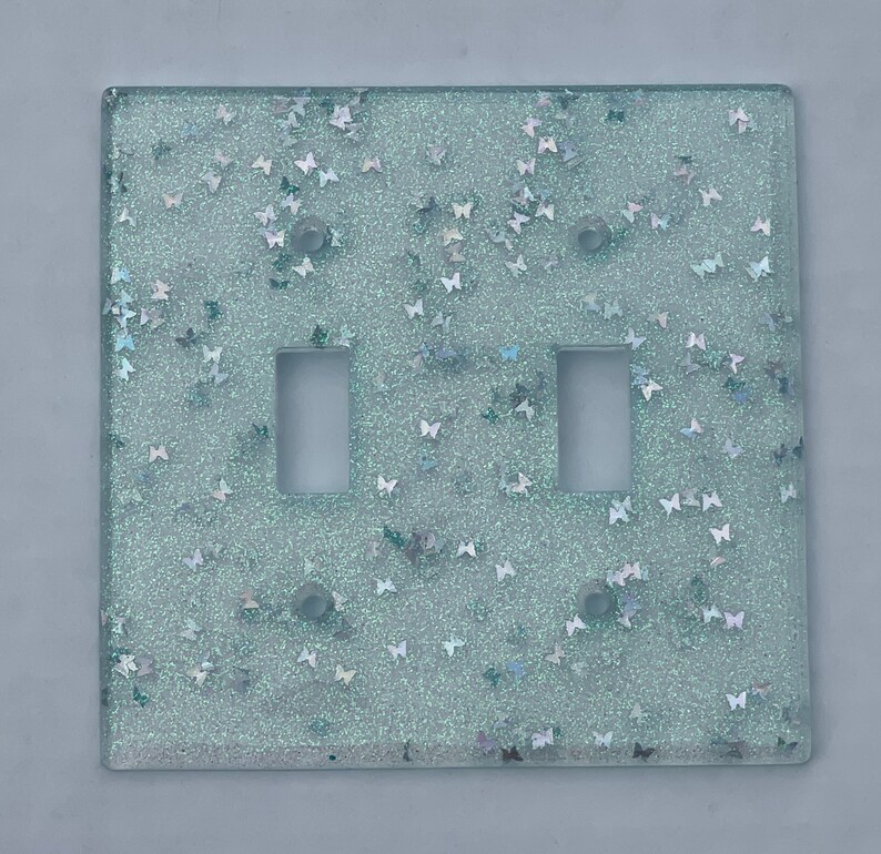 Double Light Switch Resin Plate Covers - Etsy