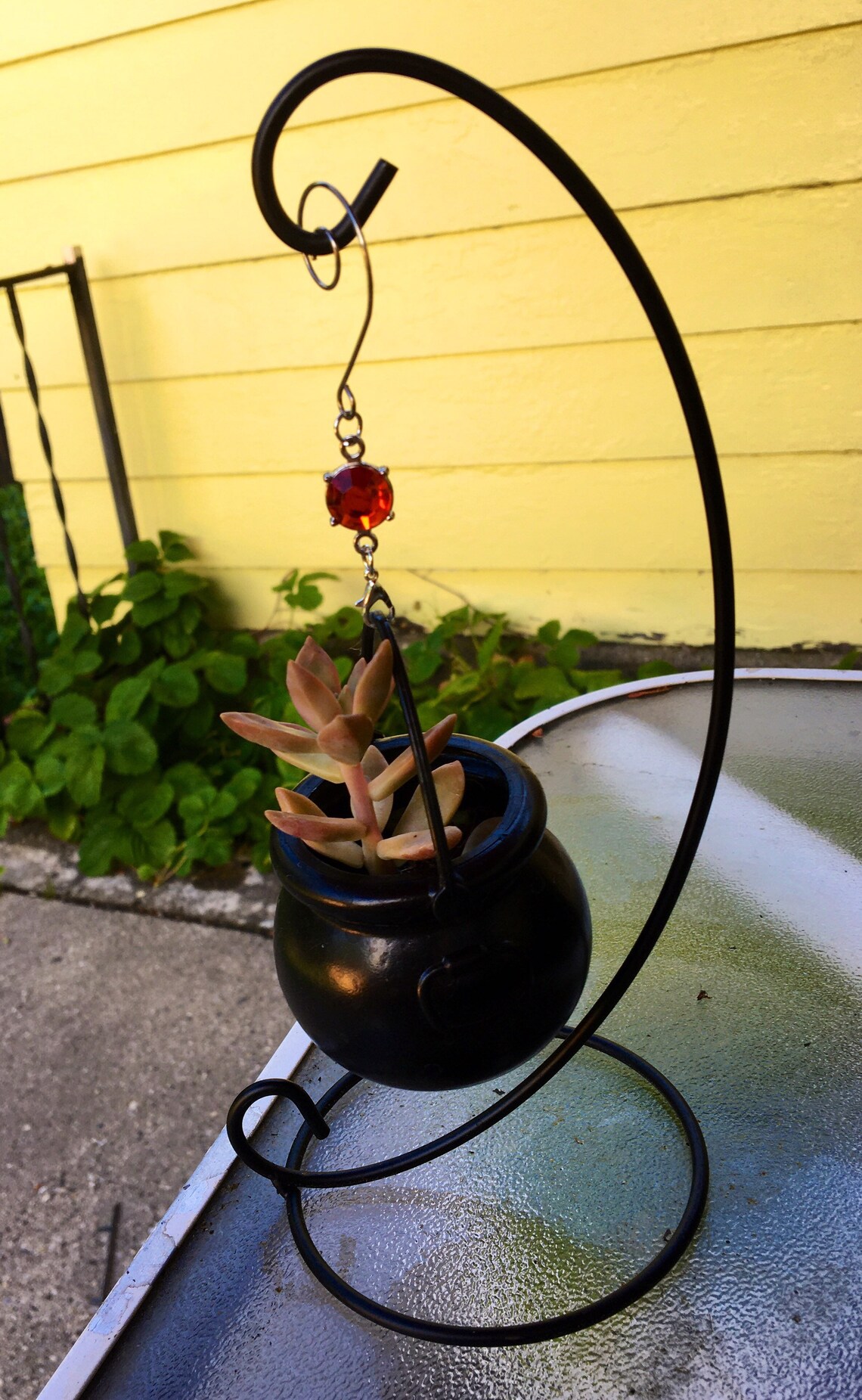 Hanging Succulent Cauldrons - Etsy