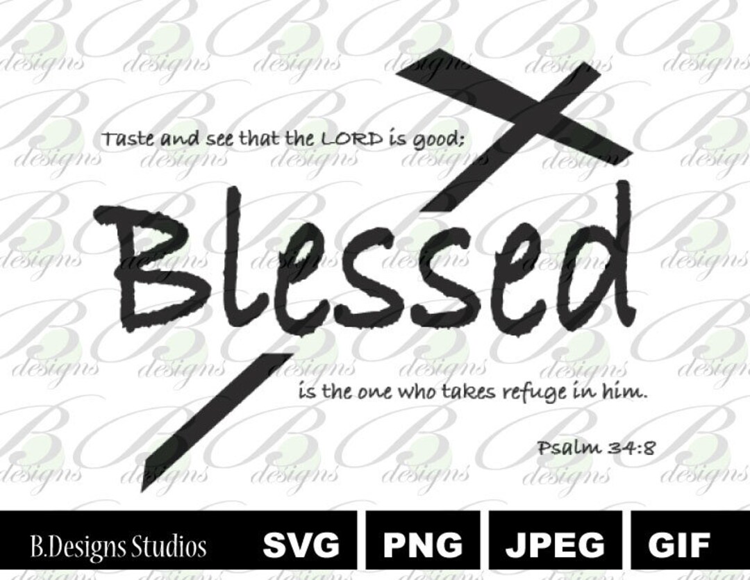 Blessed - SVG Files, JPEG Flies, PNG Flies,gif Flies Digital Download ...