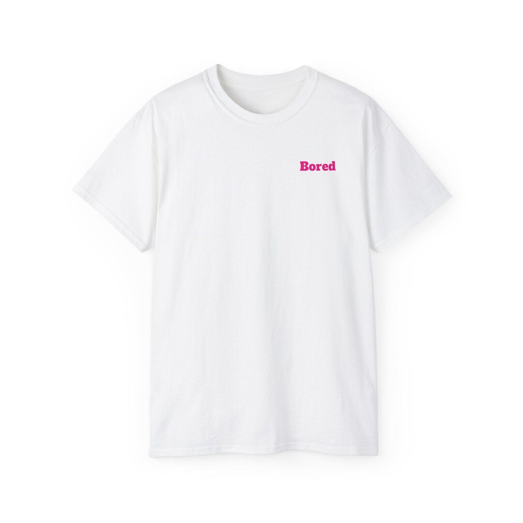 Bored Graphic Tee - Etsy