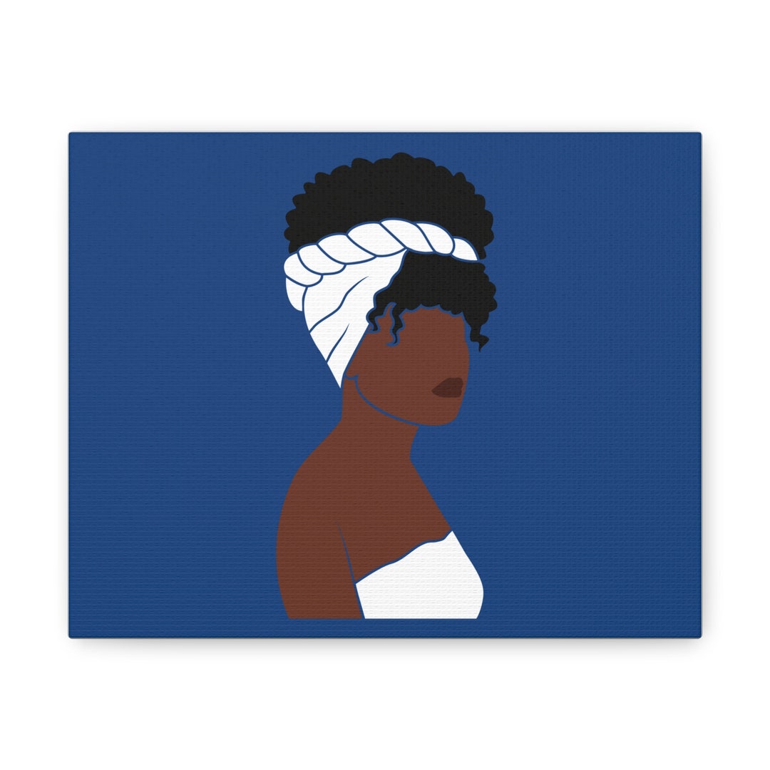 Spelman Fashionista Girl Canvas Gallery Wraps - Etsy