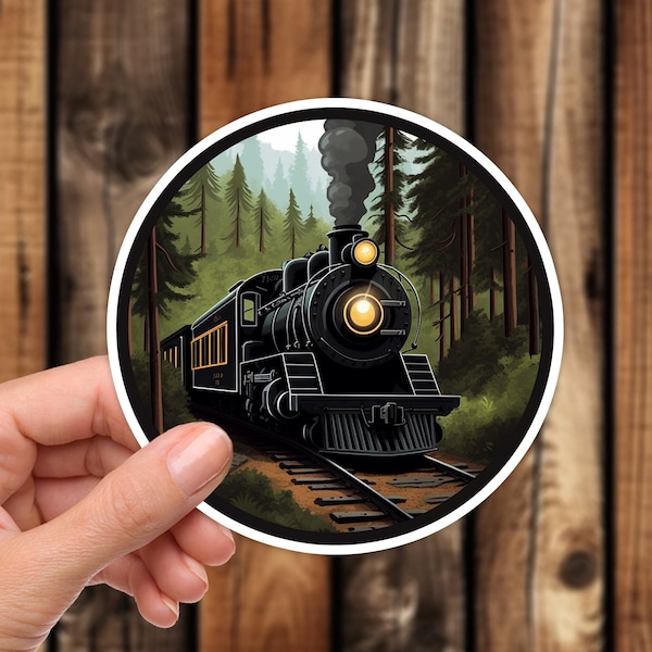 Train Sticker - Etsy