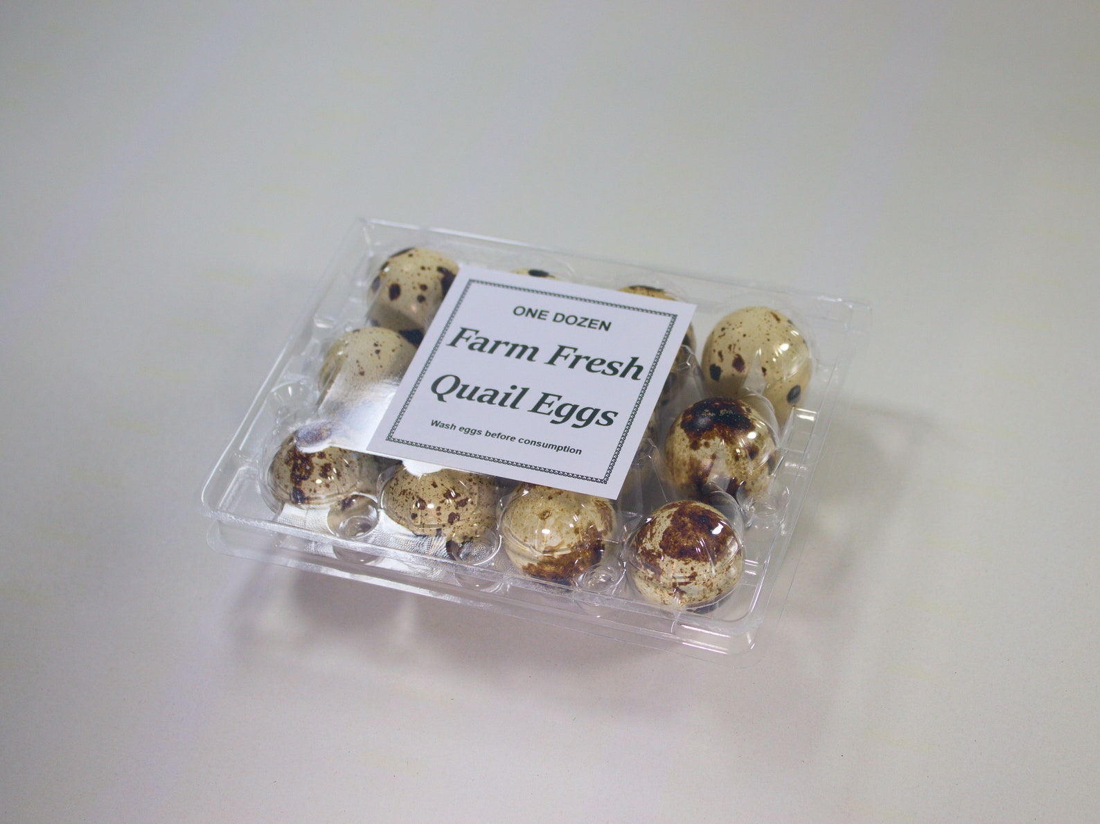 Custom Square Quail Egg Carton Label With Adhesive Backing - Etsy