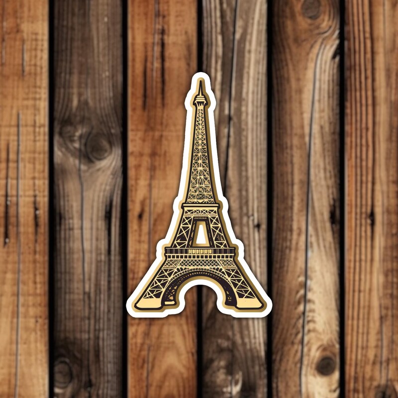 Eiffel Tower Sticker - Etsy
