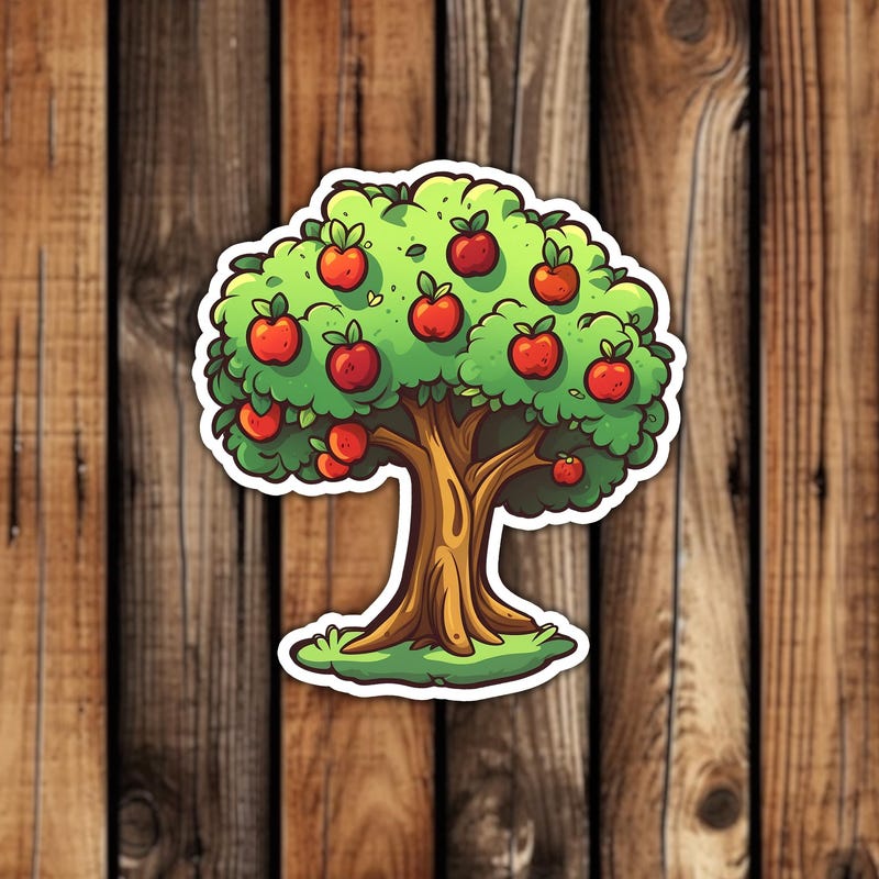 Apple Logo Sticker - Etsy