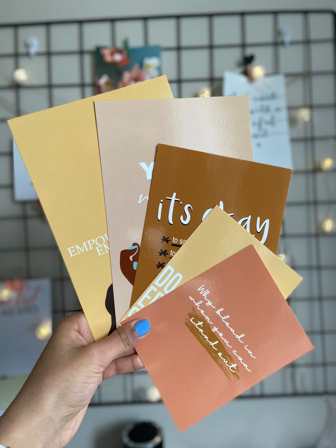 Women Empowerment Cards Pack | 4 Postcards Bundle Deal | Positive ...