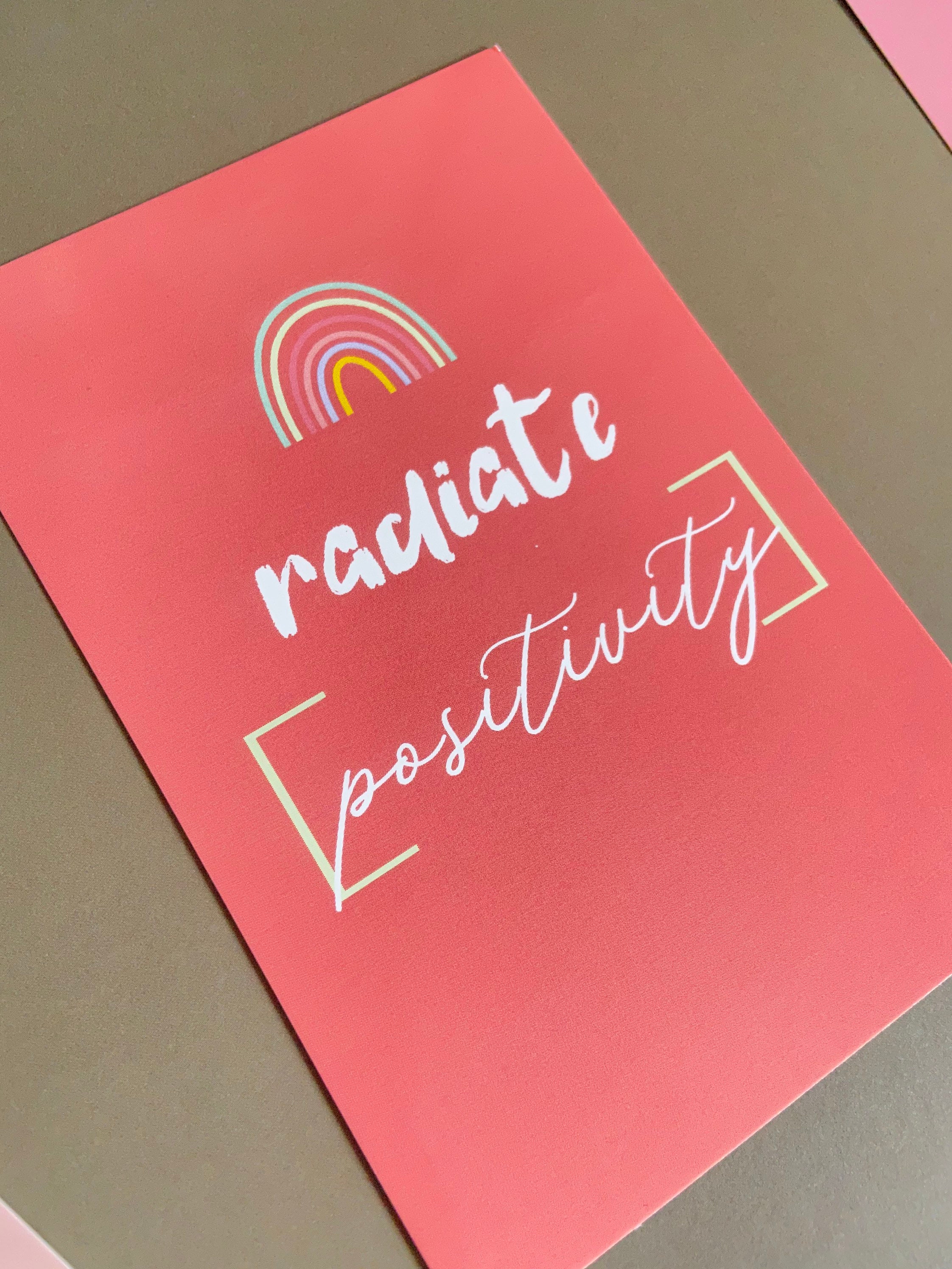 5 Postcards Bundle Deal Positive Motivation Cards Positive - Etsy