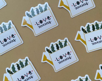 Rest is Productive Die-cut Vinyl Sticker Water Resistant - Etsy