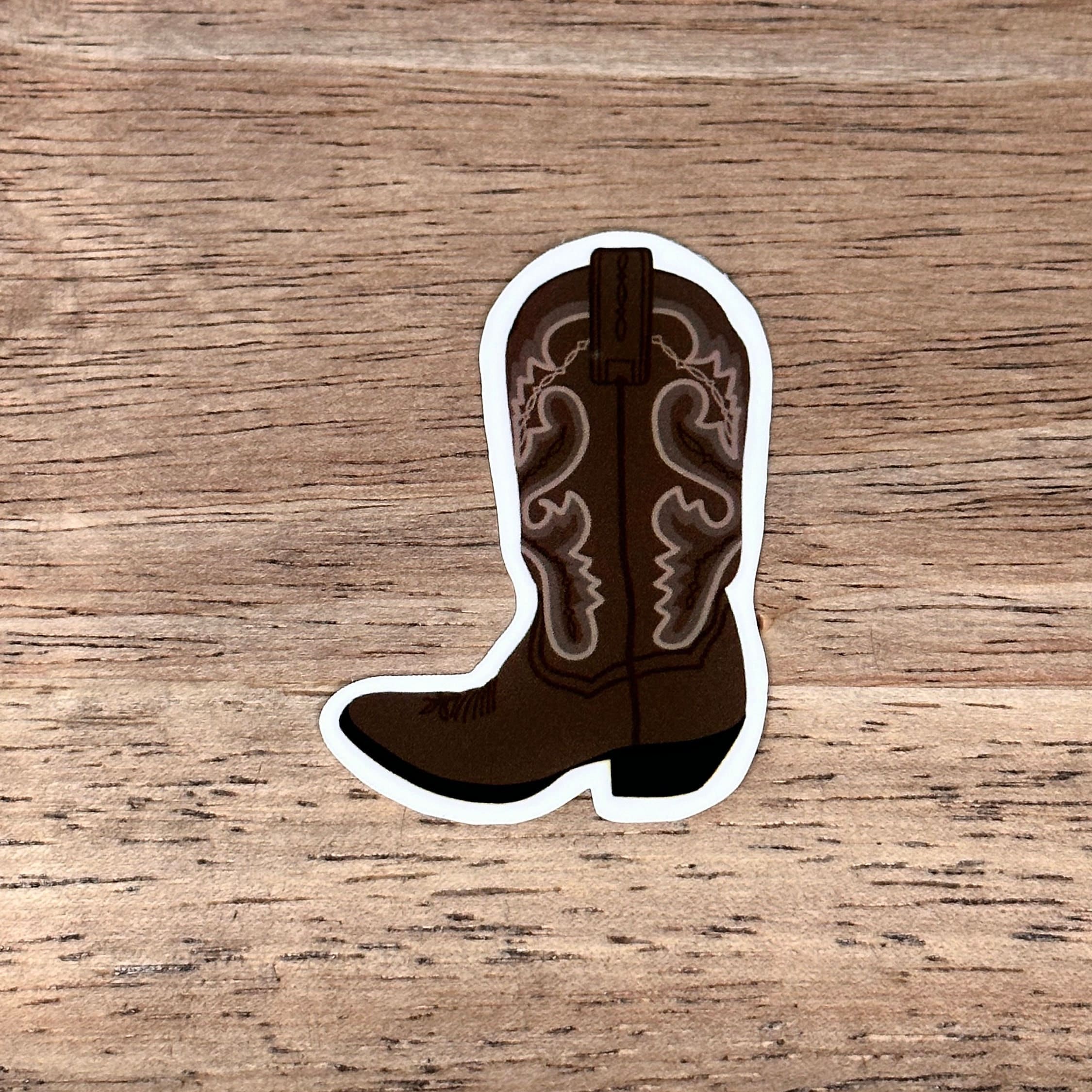 Cowboy Boot Sticker Western Country Sticker Country Girl Sticker ...