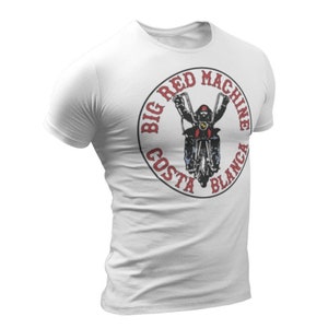 Hells Angels Big Red Machine Support 81 T-shirt White - Etsy