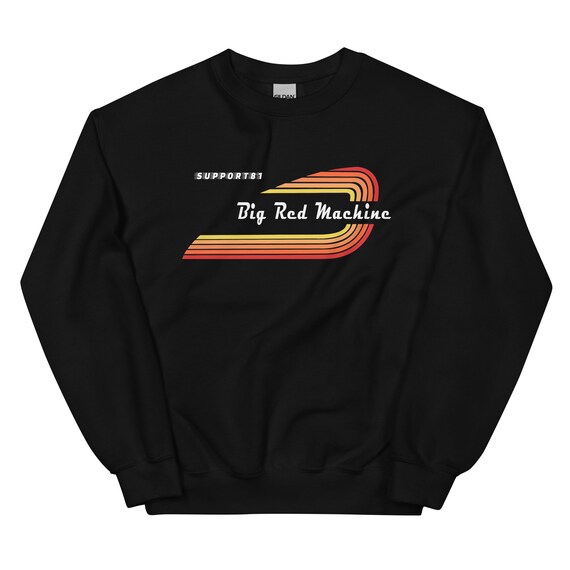 01 Hells Angels Vintage Sweater Support 81 Big Red Machine - Etsy