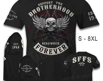 Hells Angels Support T-shirt Support 81 Rocker NORTH END - Etsy