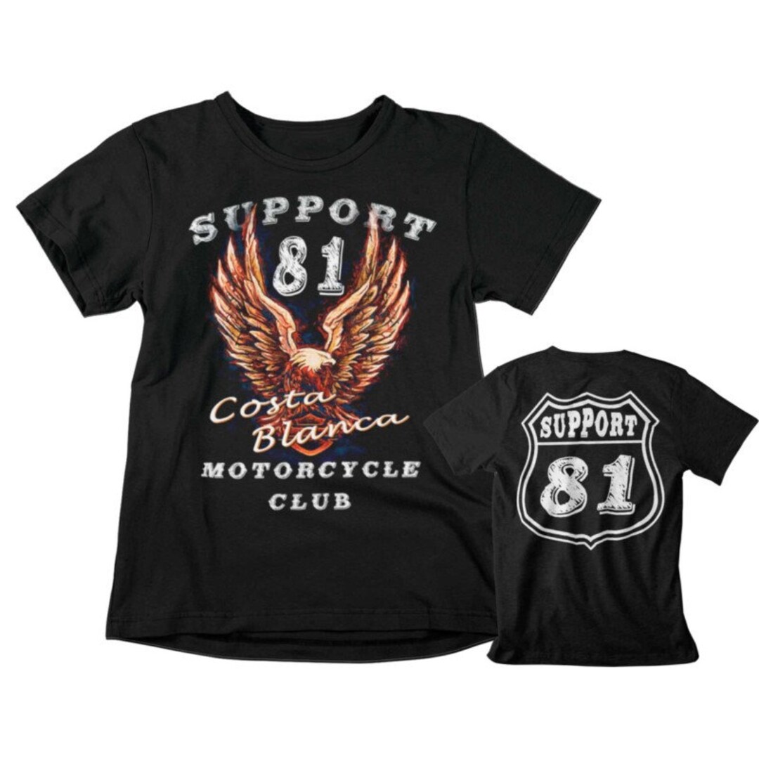 Hells Angels Support 81 Eagle T-shirt - Etsy
