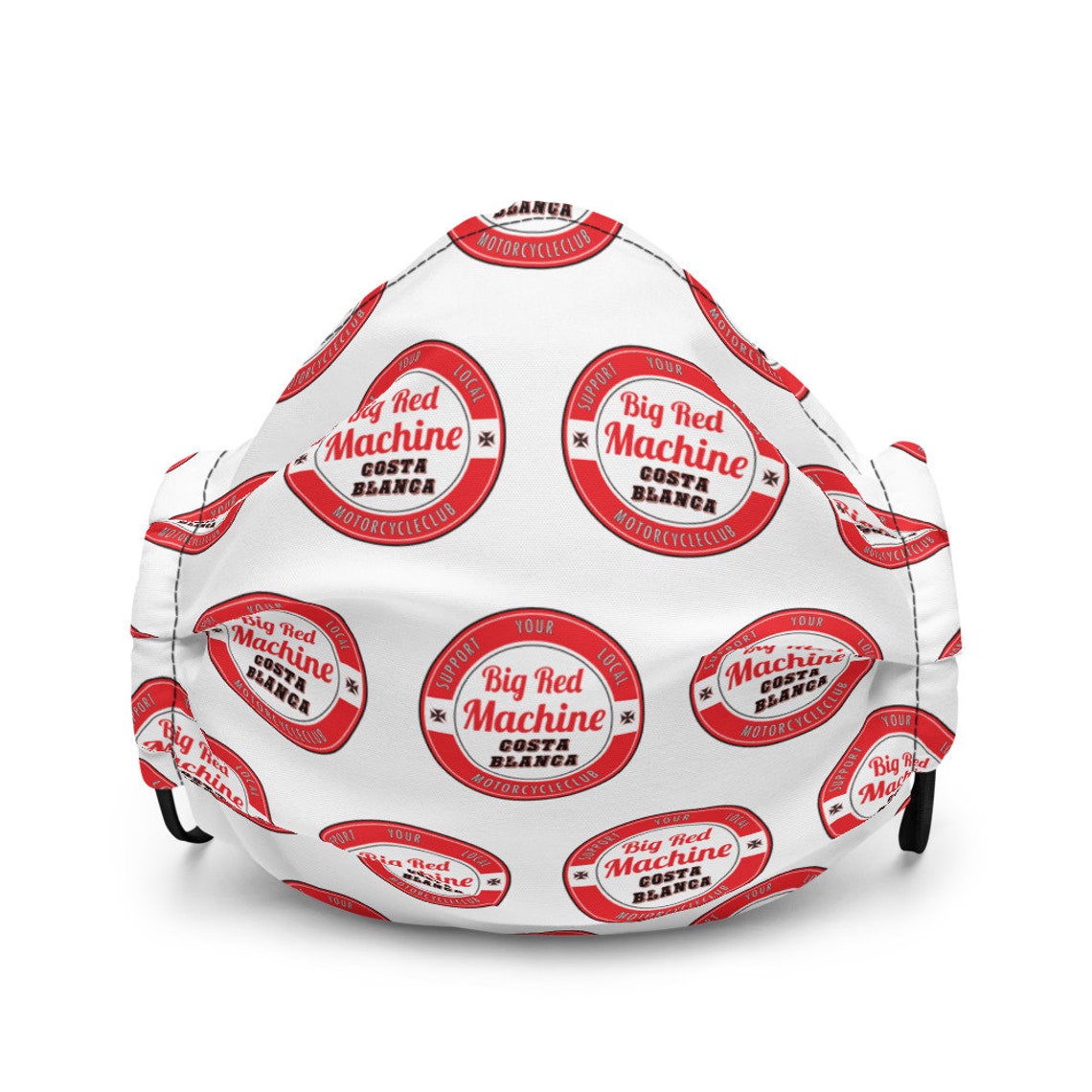 01 Hells Angels Support81 Premium Face Mask Big Red Machine | Etsy