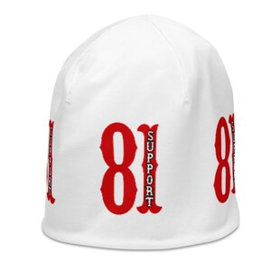 01 Hells Angels Support81 All-over Print Beanie - Etsy
