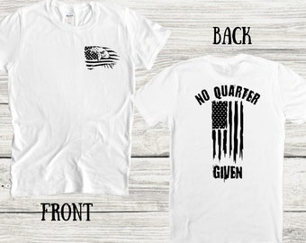 No Quarter Given Flag | Etsy