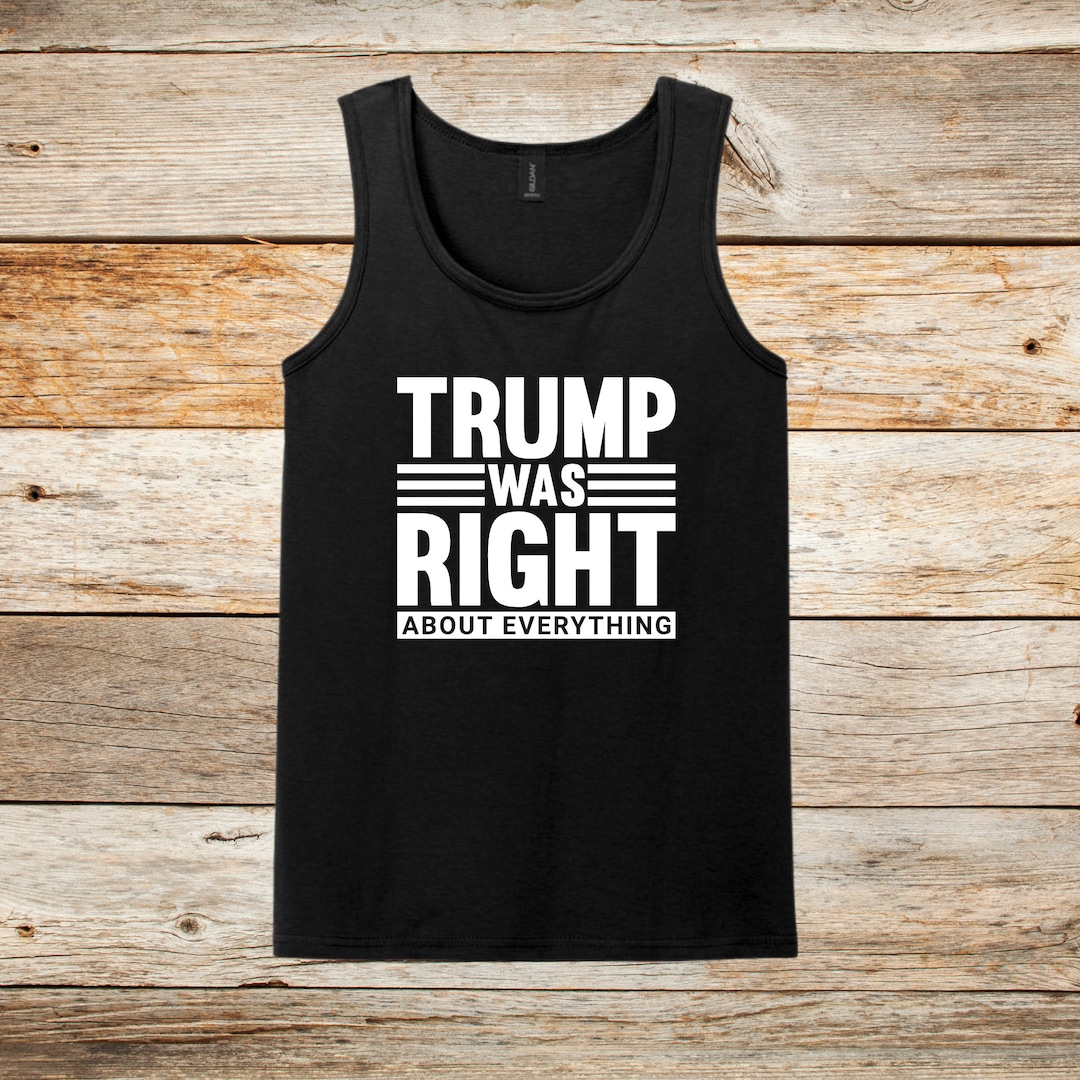 Men's Tank Top Trump 2024 Conservative Tank America MAGA Funny ...