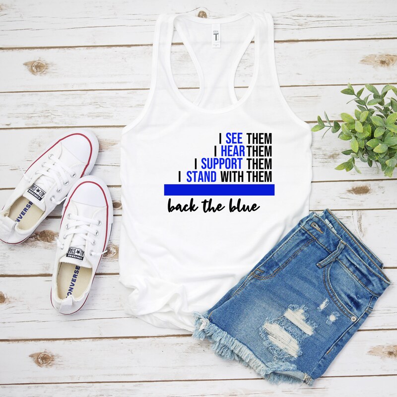 Back the Blue - Etsy