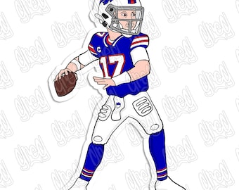 Josh Allen Sticker - Etsy