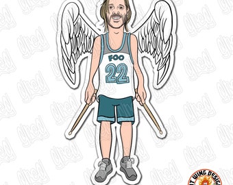 Taylor Hawkins Hawk Tattoo Logo Foo Fighters Logo Vinyl Car Decal ...