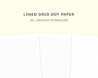 A5 Study Note Template Study Paper Note Lecture Note - Etsy