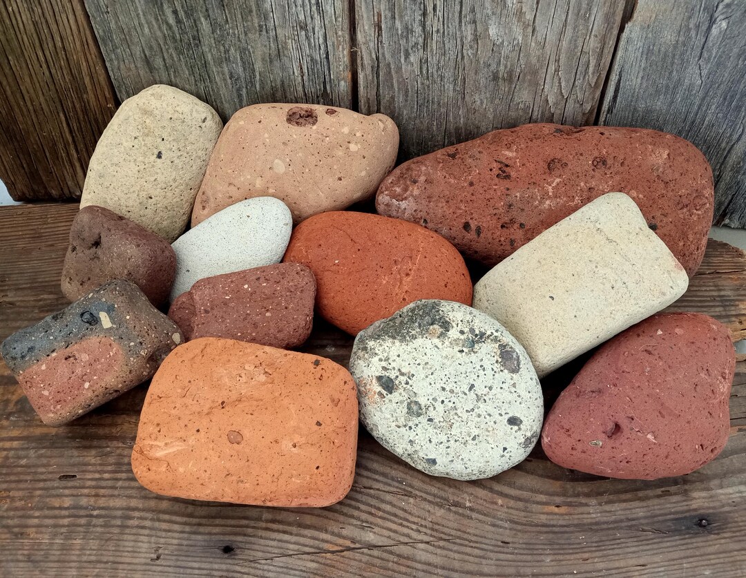Beach Brick Pieces , Beachcombed Bricks , Sea Terra Cotta , Mosaic Art ...