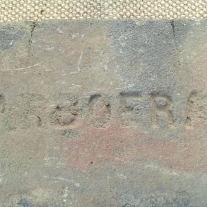 Antique Brick , Vintage Block , Carbofrax Brand , Reclaimed Material ...