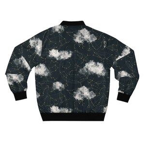 Constellation Cloudy Zodiac Men's Bomber Jacket - Etsy