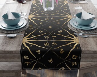 Zodiac Table Runner - Etsy