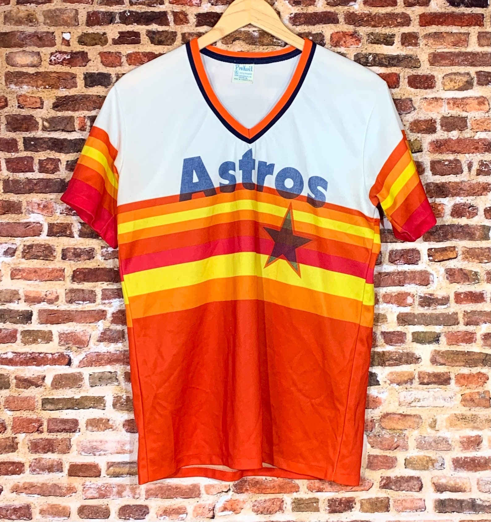 Vintage 80's Houston Astros Baseball Jersey Size XL | Etsy