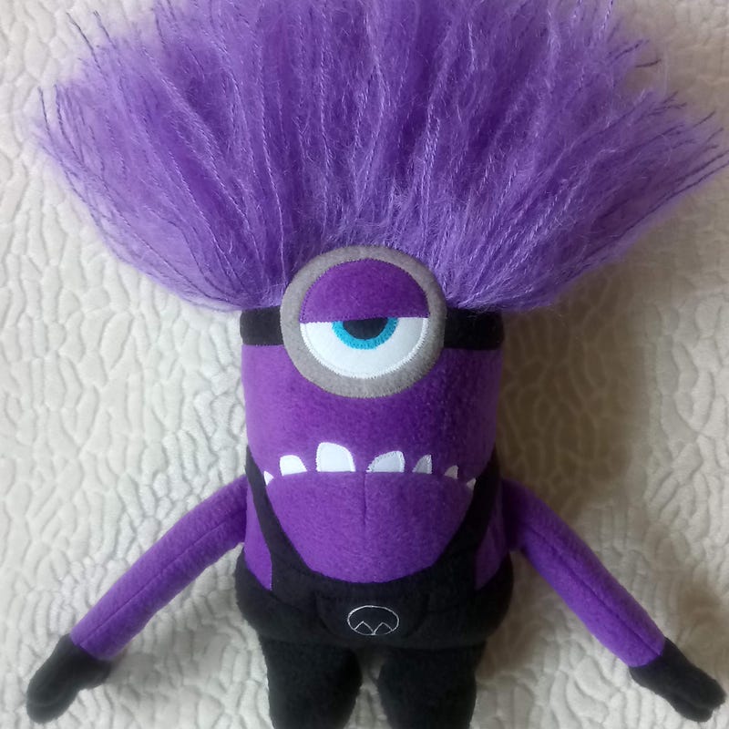 Paarse minion - Etsy Nederland