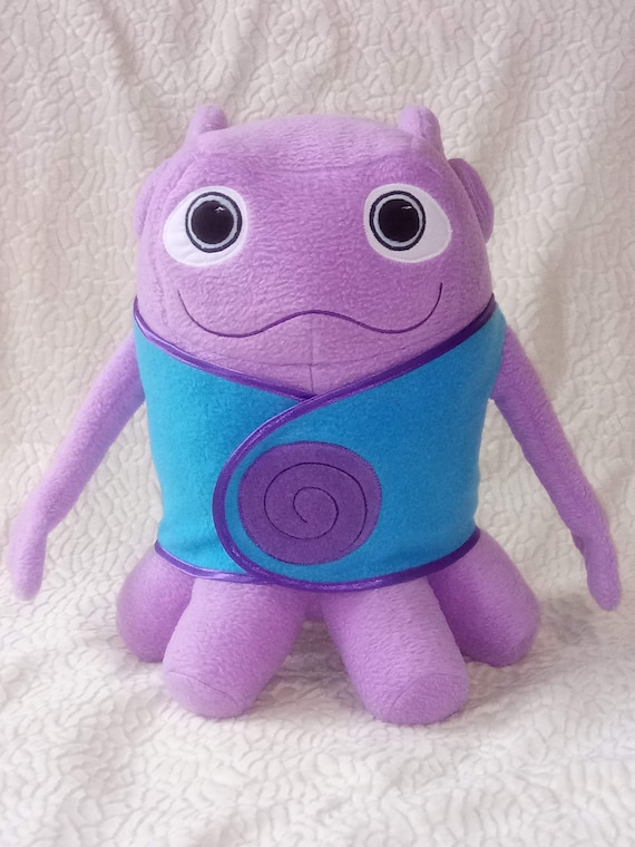 Boov Oh soft toy from the cartoon Home | Etsy