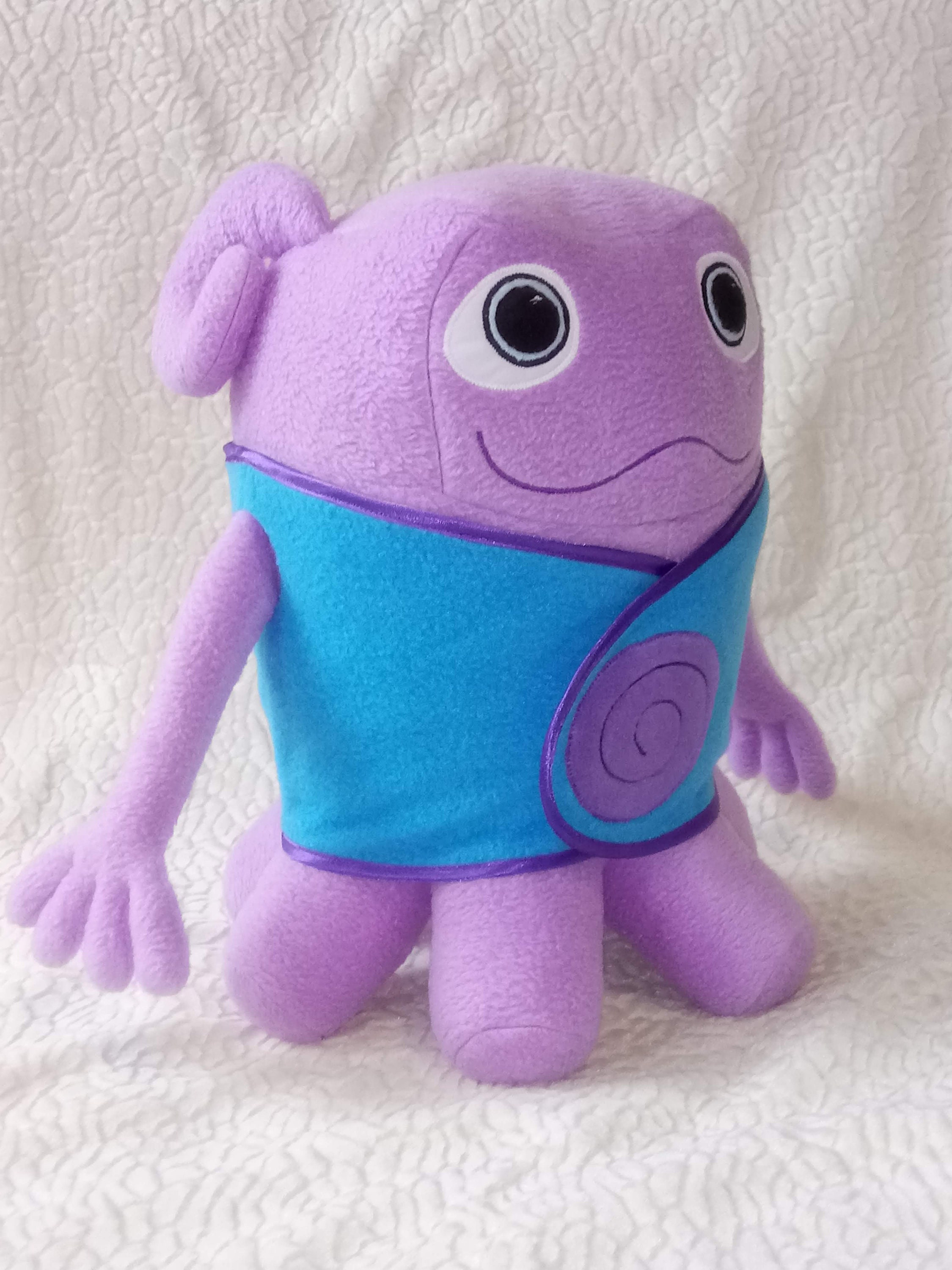 Boov Oh soft toy from the cartoon Home | Etsy