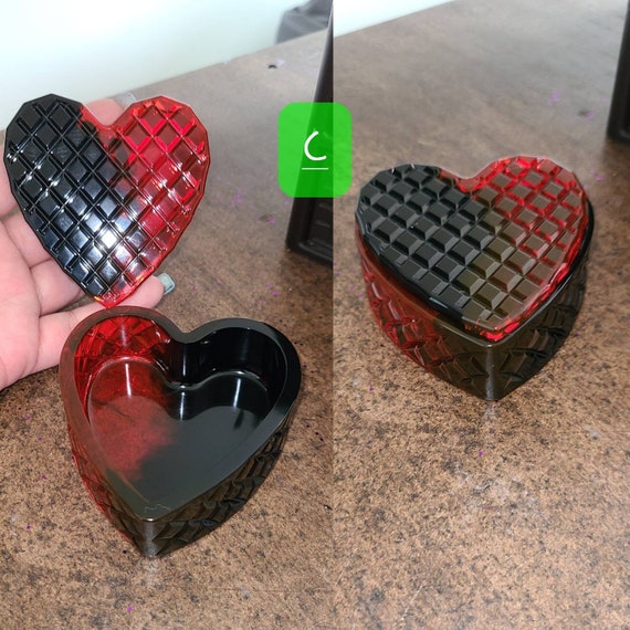 Heart Shaped Trinket Boxes - Etsy