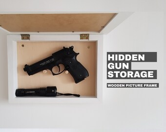 Hidden Compartment Picture Frame - Etsy