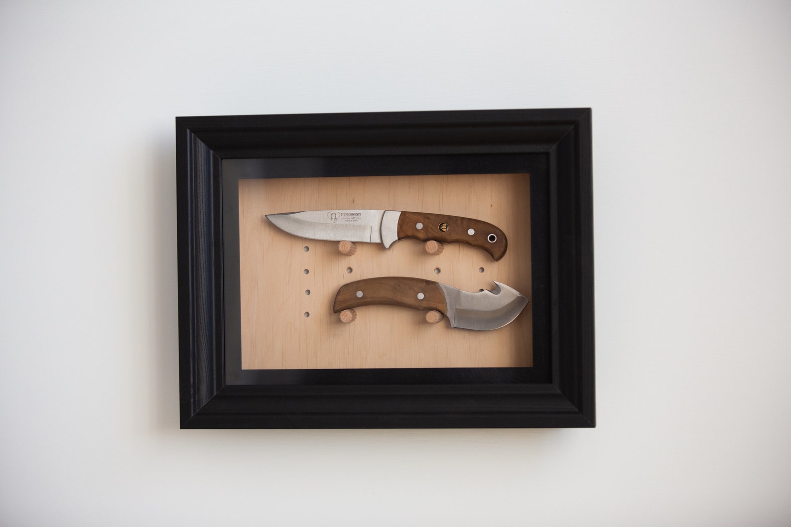 Knife Display Case With Led Light Wall Cabinet Knife Display - Etsy