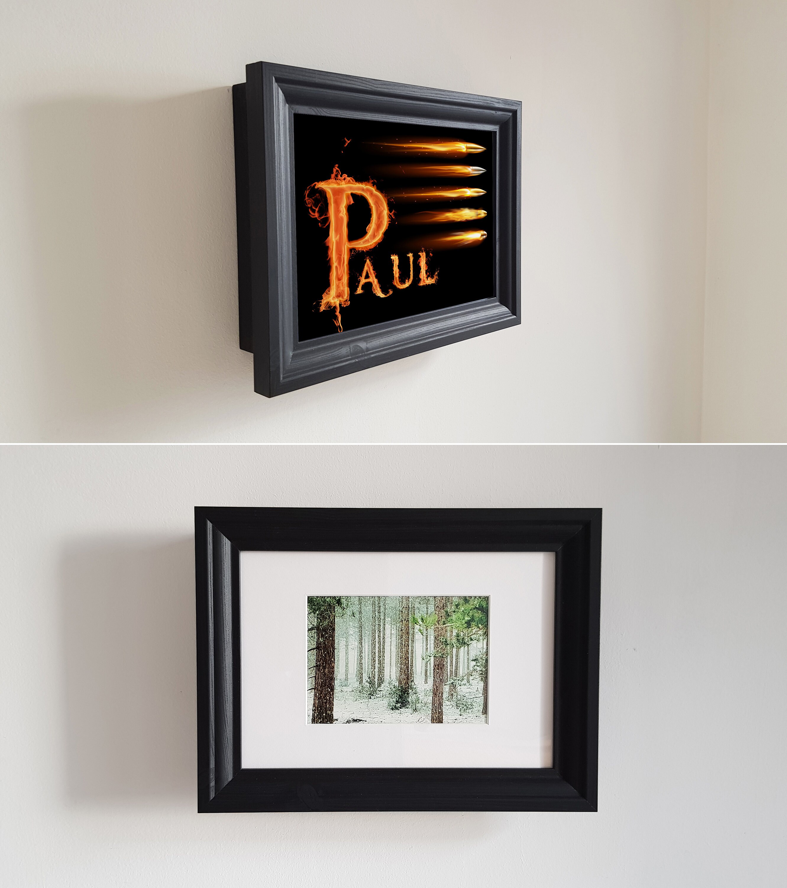 Hidden Gun Storage Picture Frame Concealment Furniture Hidden - Etsy