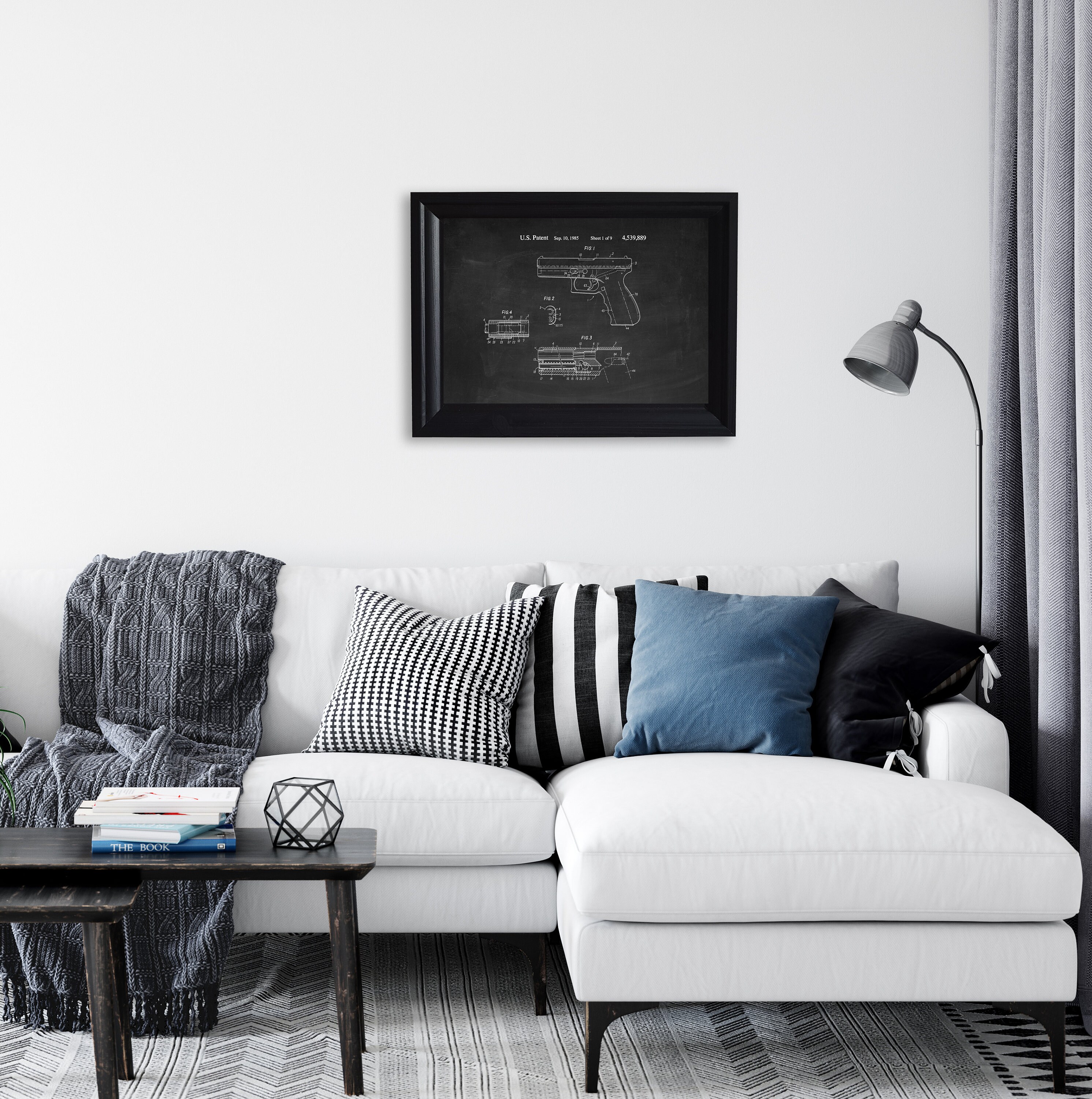 Hidden Gun Storage Picture Frame Concealment Furniture Hidden - Etsy