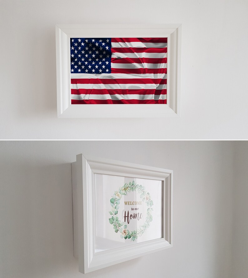 Hidden Gun Storage Picture Frame Concealment Furniture Hidden | Etsy