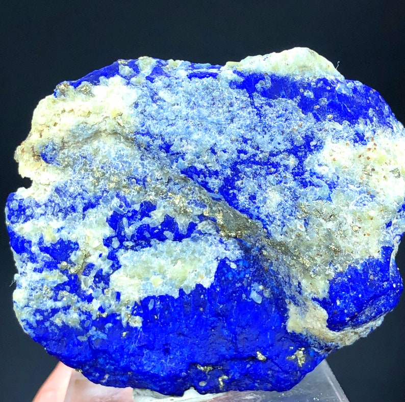 Natural Blue Color Lapiz Lazuli Specimen With Pyrite Crystals, Blue ...