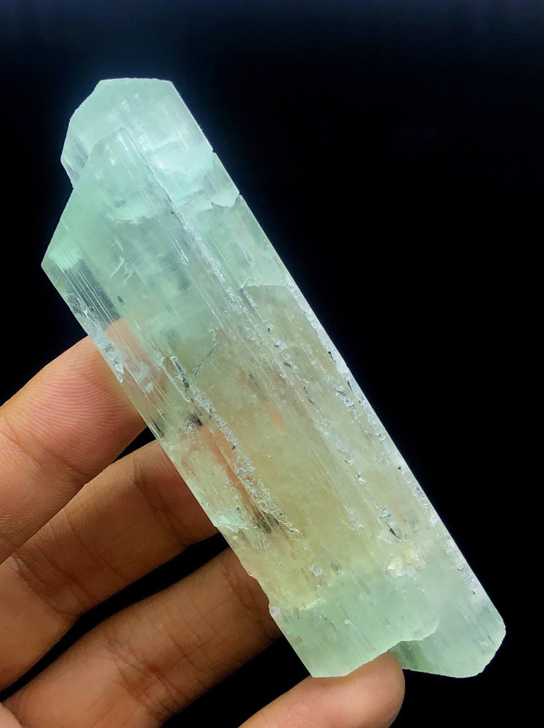 Raw Bi-color Kunzite Crystal - Afghanistan, 111 Gram - Etsy