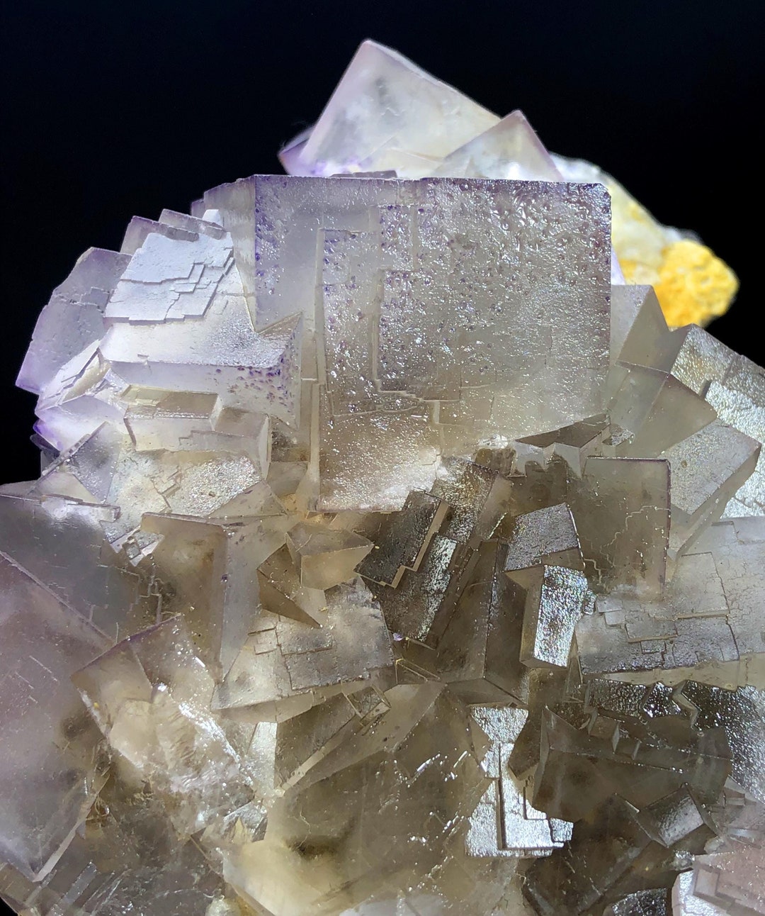 Purple Phantom Fluorite Specimen From Pakistan - 549 Gram - Etsy