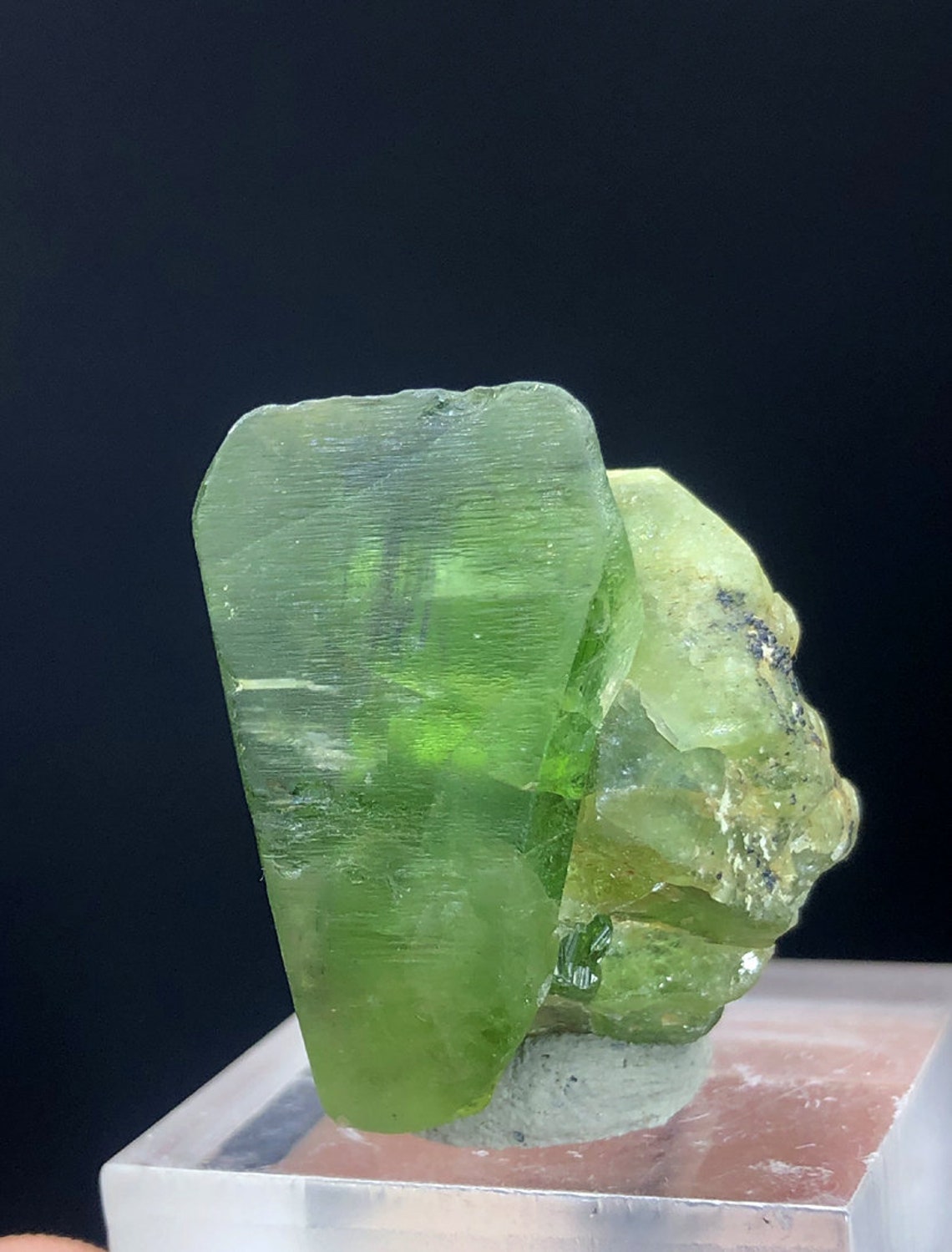 Peridot Crystal Olivine Peridot Crystals Specimen Raw - Etsy