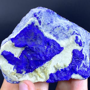 Blue Lapis Lazuli With Golden Pyrite on Matrix From Afghanistan - 212 ...