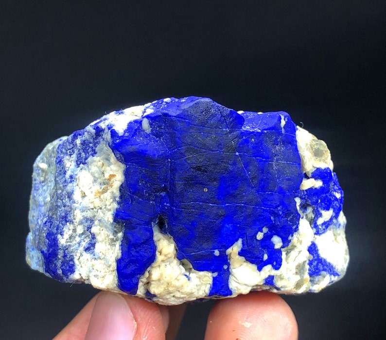 Natural Lapis Lazuli Specimen: Afghanistan Lazurite Stone (125 Gram) - Etsy