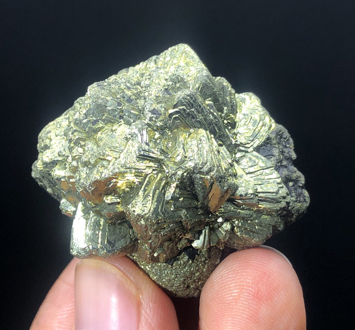 Marcasite Nodule, Golden Prophecy Stone, Crystal of Protection, 96 Gram ...